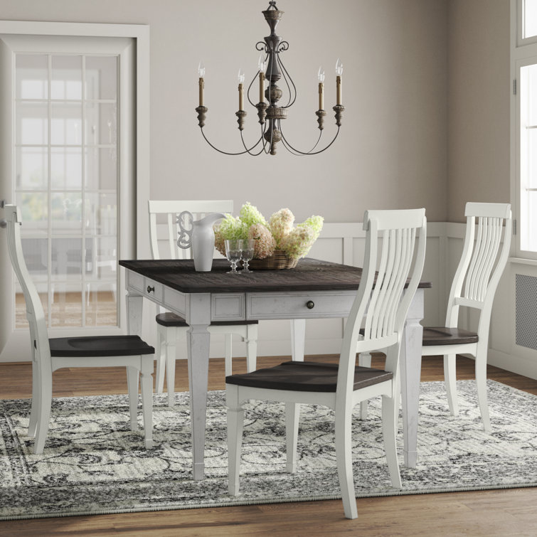 Laurel Foundry Modern Farmhouse Scranton 4 Person Dining Set Reviews Wayfair
